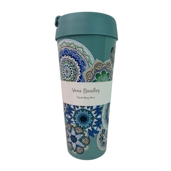 Vera Bradley | Dining | Verabradley Thermal Travel Mug 6 Oz Sketched ...